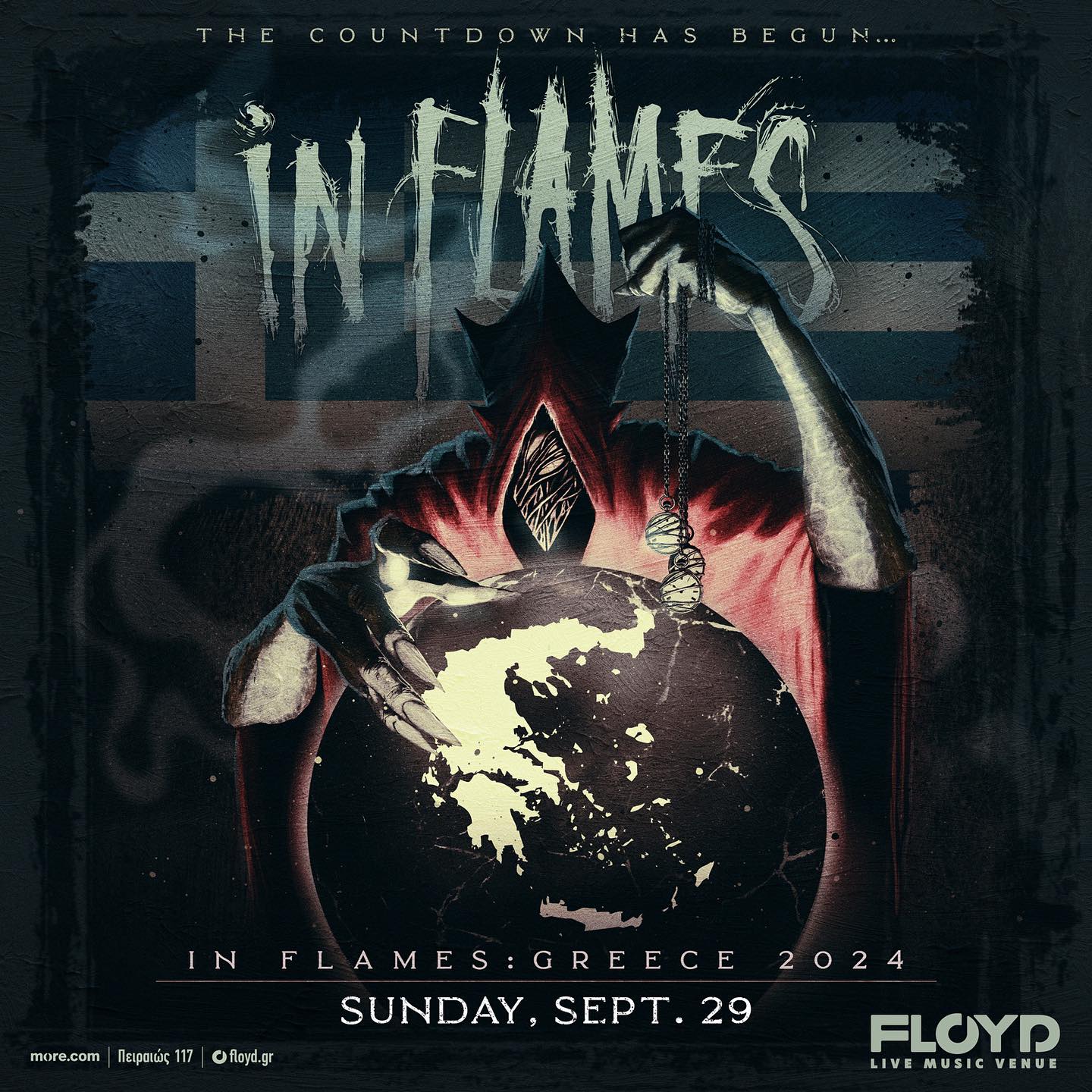Συναυλία: In Flames @ FLOYD, Αθήνα