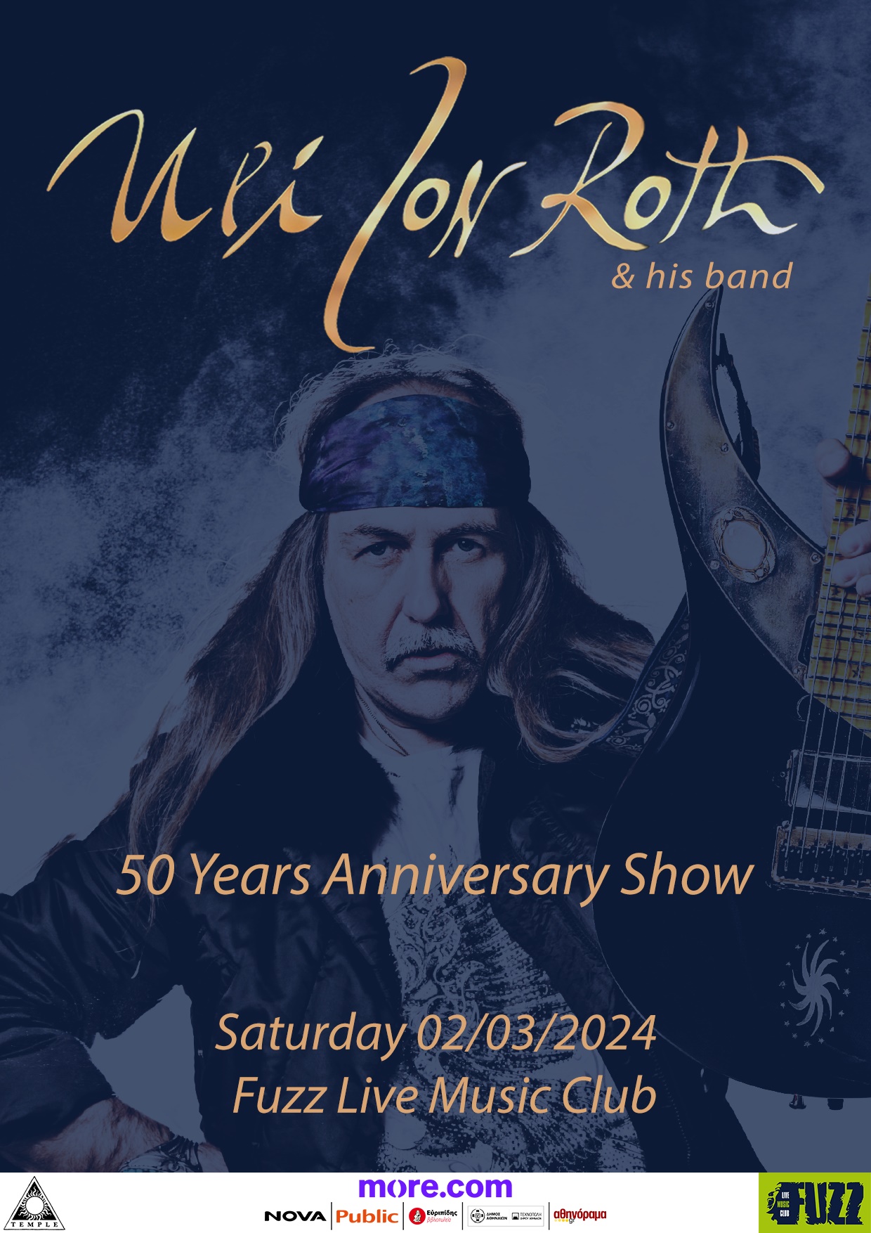 Συναυλία: Uli Jon Roth @ Fuzz Club, Αθήνα